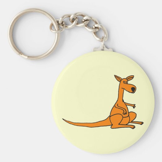 Cute Kangaroo Keychains & Lanyards | Zazzle