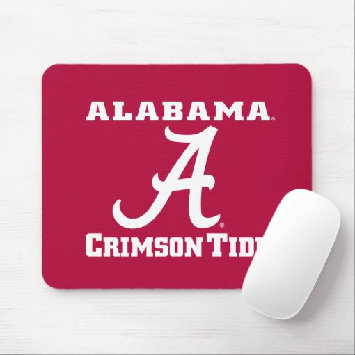 Alabama A Crimson Tide Mouse Pad | Zazzle