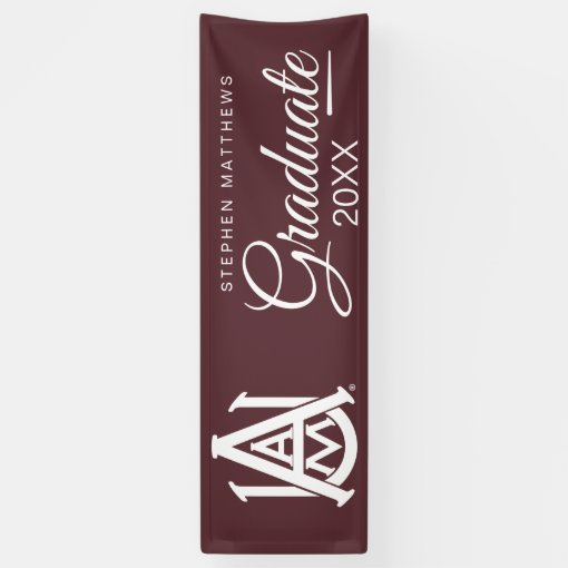 Alabama A&M | Graduation Banner | Zazzle