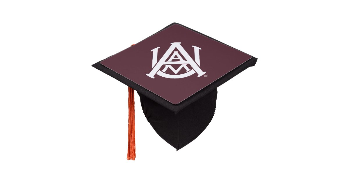 Alabama A&M Logo Graduation Cap Topper | Zazzle