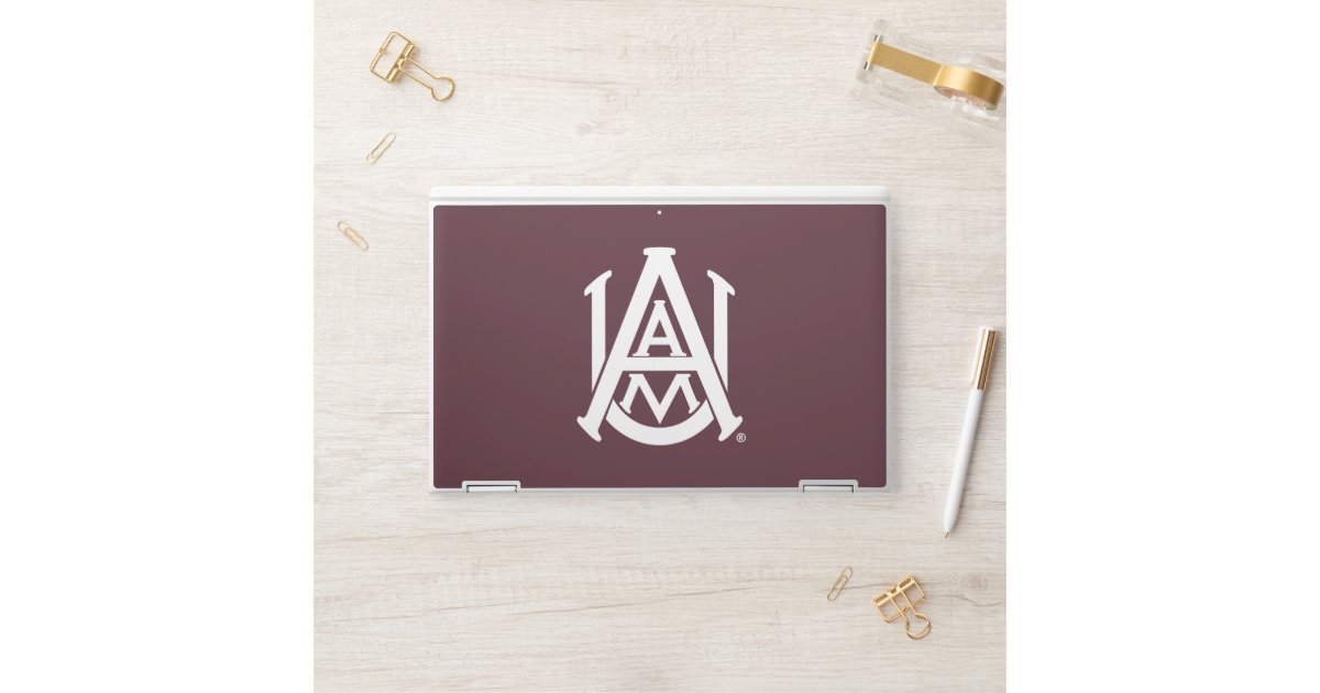 Alabama A&M Logo HP Laptop Skin | Zazzle