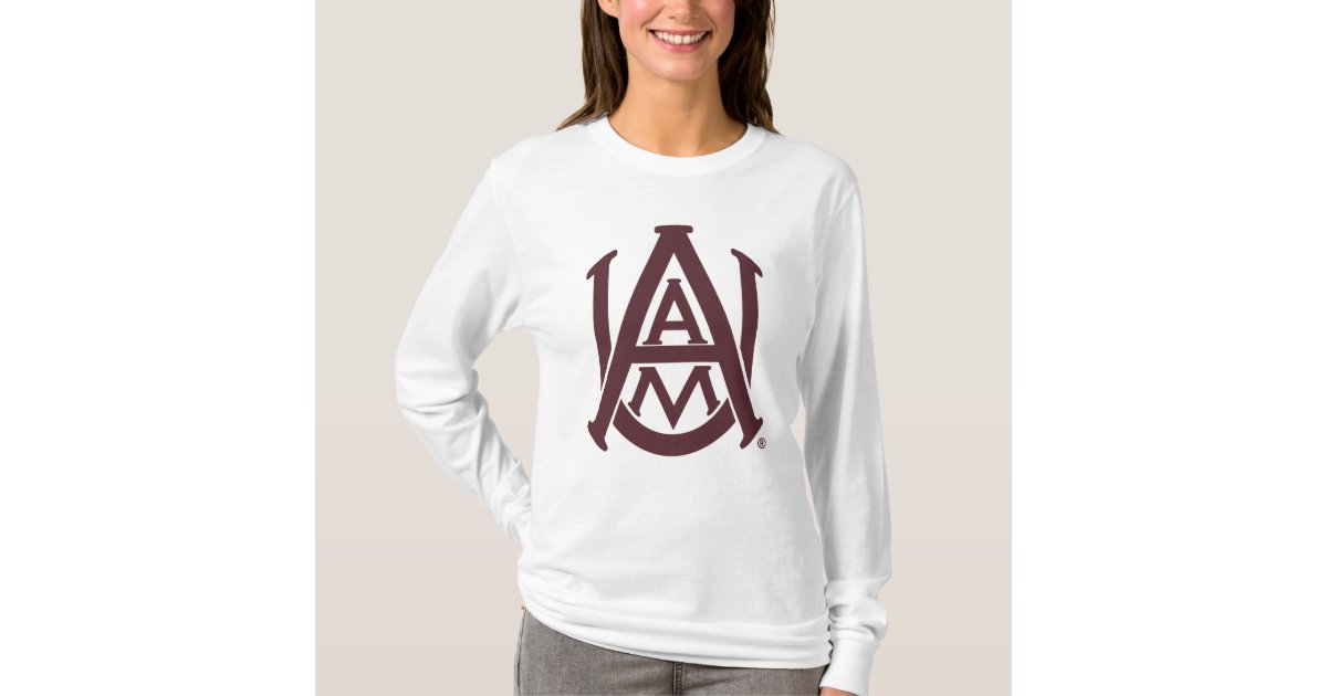 Alabama A&M Logo T-Shirt | Zazzle
