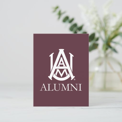 Alabama A&M University Alumni Invitation Postcard | Zazzle