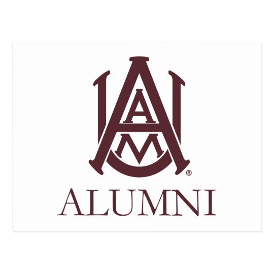Alabama A&M University Alumni Postcard | Zazzle.com