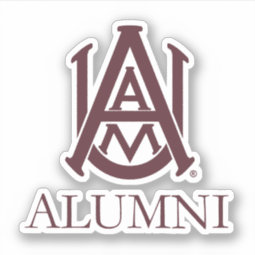 Alabama A&M University Alumni Sticker | Zazzle