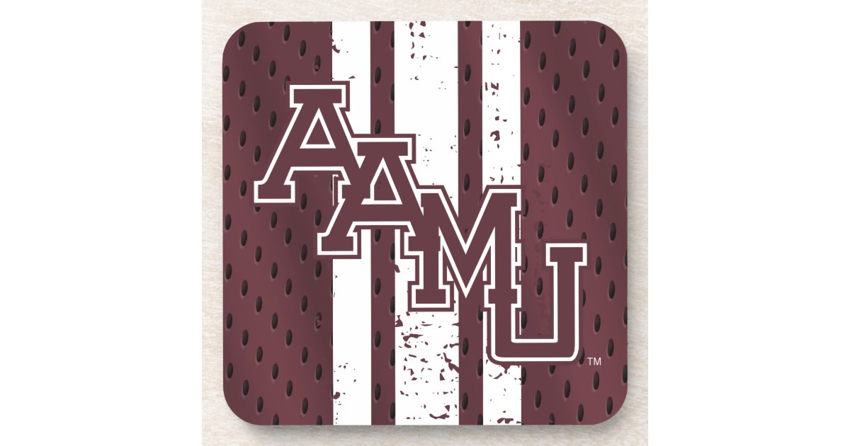 Alabama A&M University Jersey Beverage Coaster | Zazzle