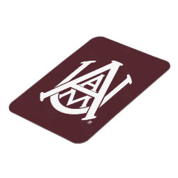 Alabama A&M University Watermark Magnet | Zazzle