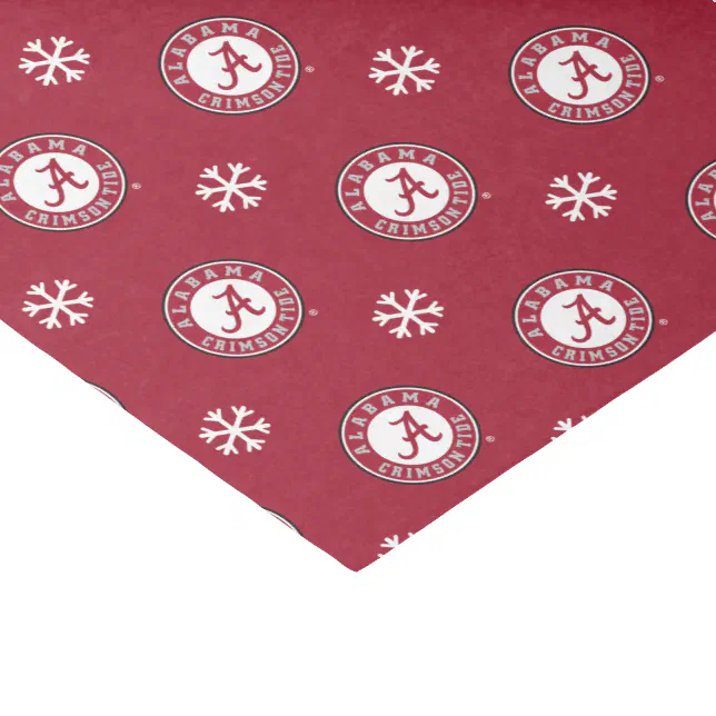 Alabama Crimson Holiday Tide Tissue Paper | Zazzle