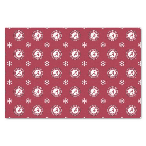 Alabama Crimson Holiday Tide Tissue Paper | Zazzle