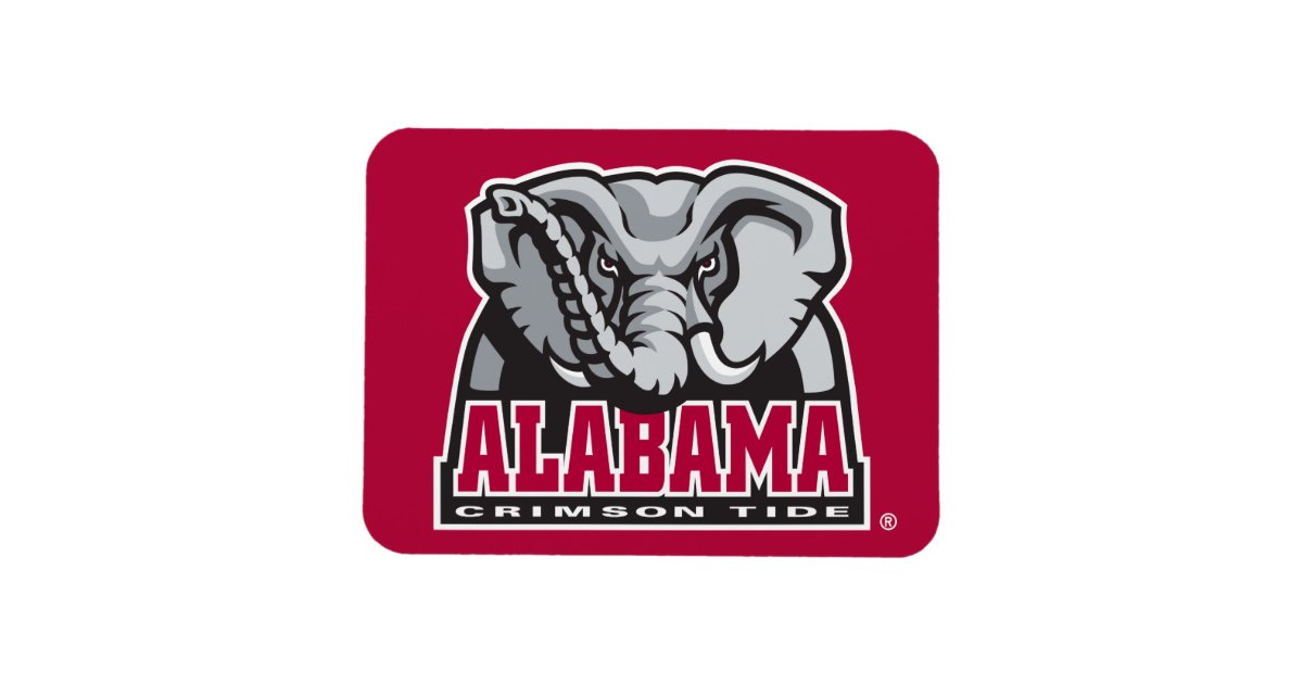 Alabama Crimson Tide Big Al Magnet | Zazzle