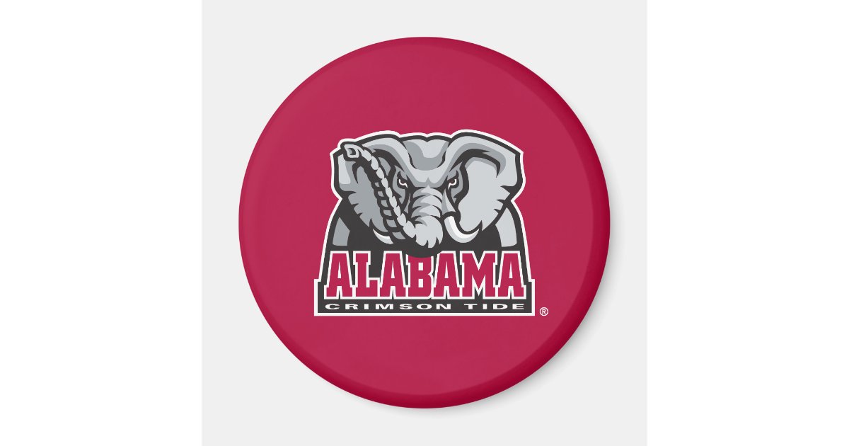 Alabama Crimson Tide Big Al Magnet | Zazzle