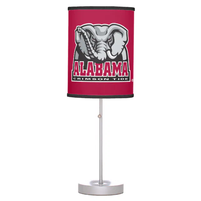Alabama Crimson Tide Big Al Table Lamp | Zazzle