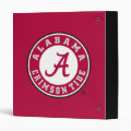 Alabama Crimson Tide Circle 3 Ring Binder | Zazzle