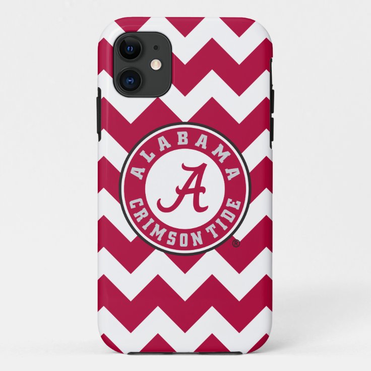 Alabama Crimson Tide Circle Case-Mate iPhone Case | Zazzle