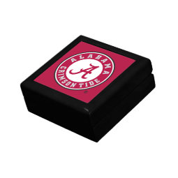 Alabama Crimson Tide Circle Gift Box | Zazzle