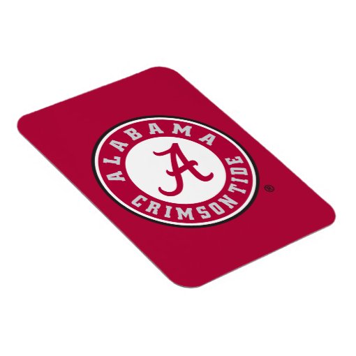 Alabama Crimson Tide Circle Magnet | Zazzle