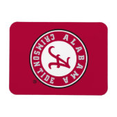 Alabama Crimson Tide Circle Magnet | Zazzle