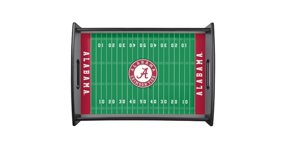 Alabama Crimson Tide Circle Serving Tray | Zazzle