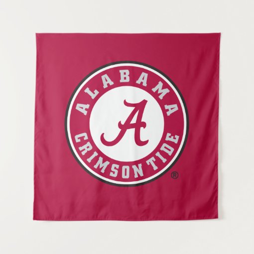 Alabama Crimson Tide Circle Tapestry | Zazzle