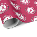 Alabama Crimson Tide Circle Wrapping Paper | Zazzle