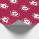Alabama Crimson Tide Circle Wrapping Paper | Zazzle