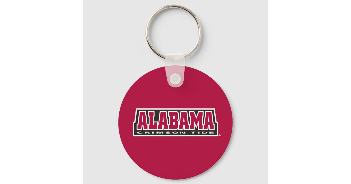 Alabama Crimson Tide Keychain | Zazzle
