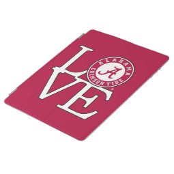 Alabama Crimson Tide Love iPad Smart Cover | Zazzle
