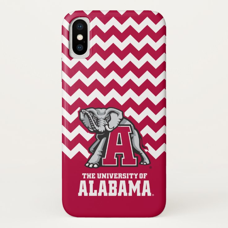 Alabama Crimson Tide w/ Big Al Case-Mate iPhone Case | Zazzle