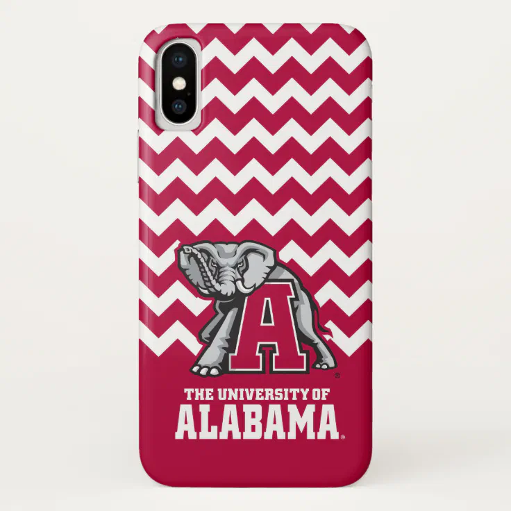 Alabama Crimson Tide w/ Big Al Case-Mate iPhone Case | Zazzle