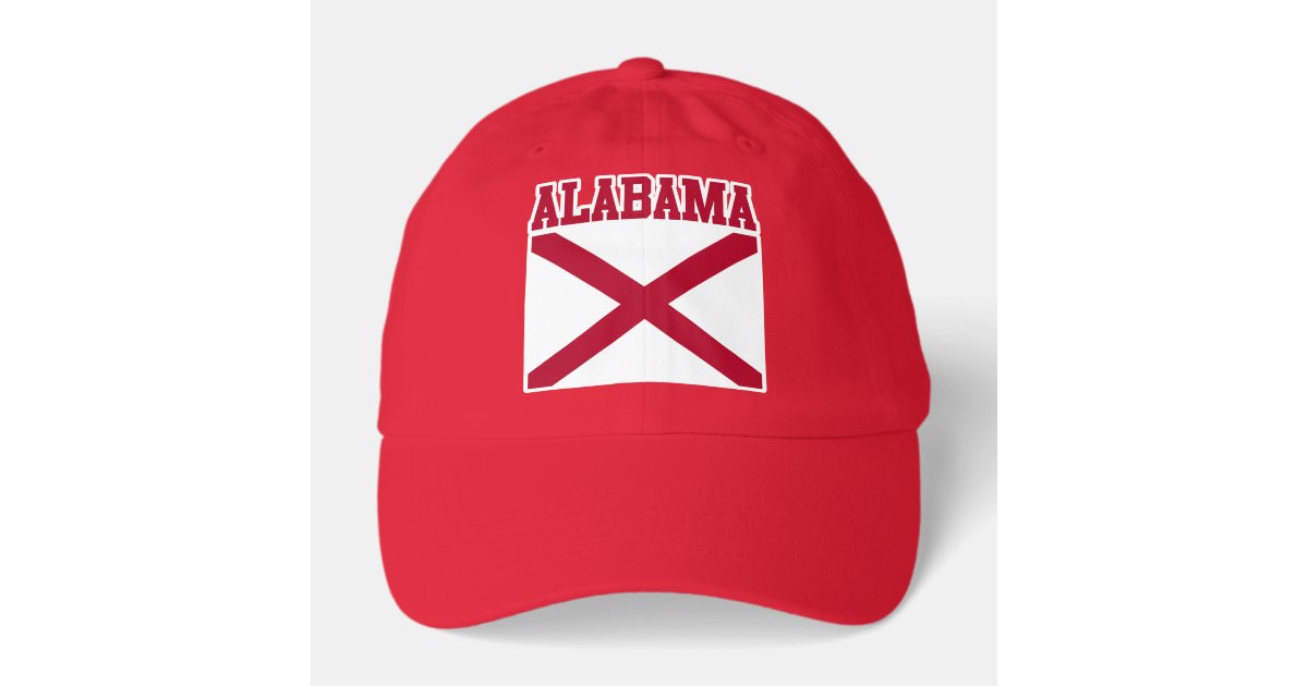 Alabama State Flag Hat | Zazzle