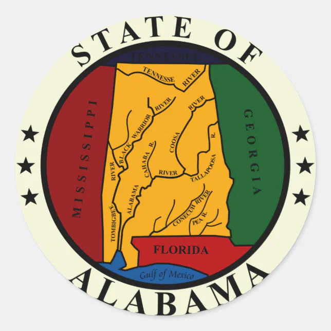Alabama State Seal | Zazzle
