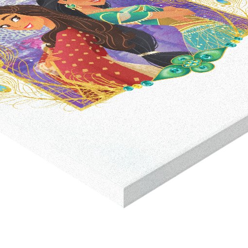 Aladdin | Dalia And Jasmine Canvas Print | Zazzle