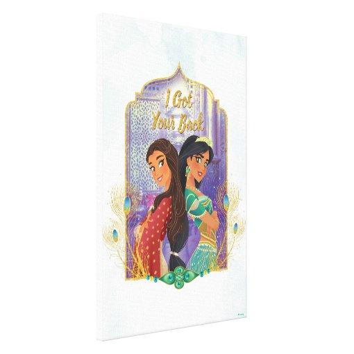 Aladdin | Dalia And Jasmine Canvas Print | Zazzle