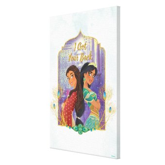 Aladdin | Dalia And Jasmine Canvas Print | Zazzle