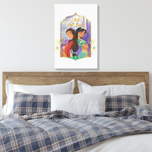 Aladdin | Dalia And Jasmine Canvas Print | Zazzle