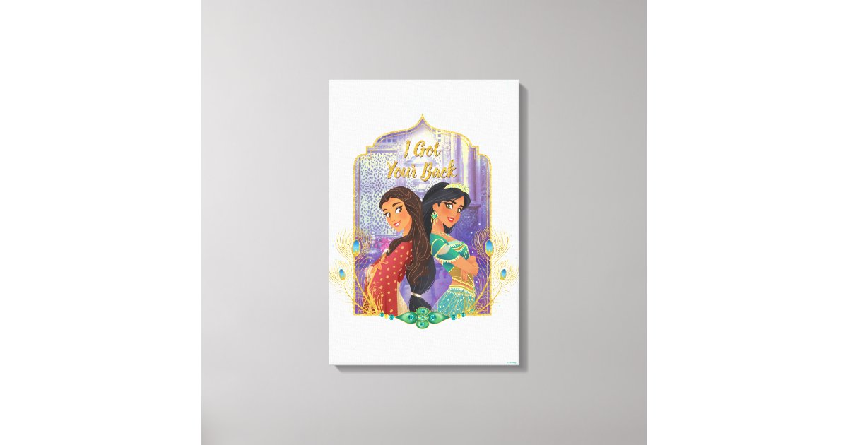 Aladdin | Dalia And Jasmine Canvas Print | Zazzle