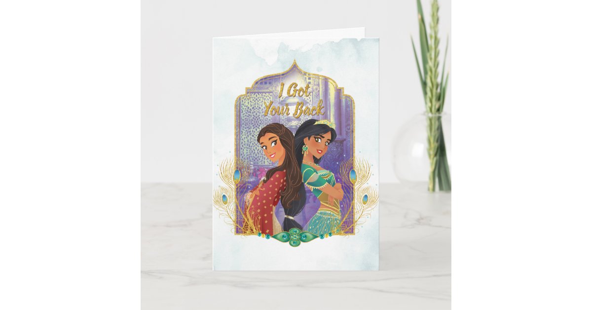 Aladdin | Dalia And Jasmine Card | Zazzle