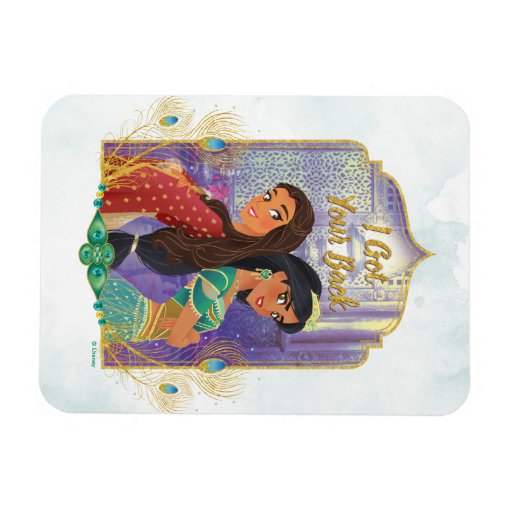 Aladdin | Dalia And Jasmine Magnet | Zazzle