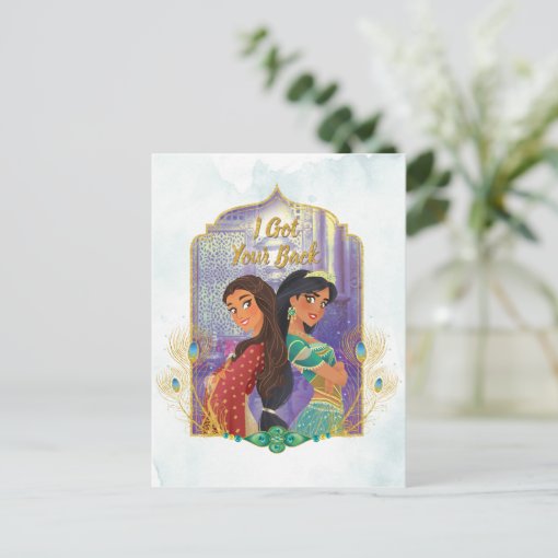 Aladdin | Dalia And Jasmine Postcard | Zazzle