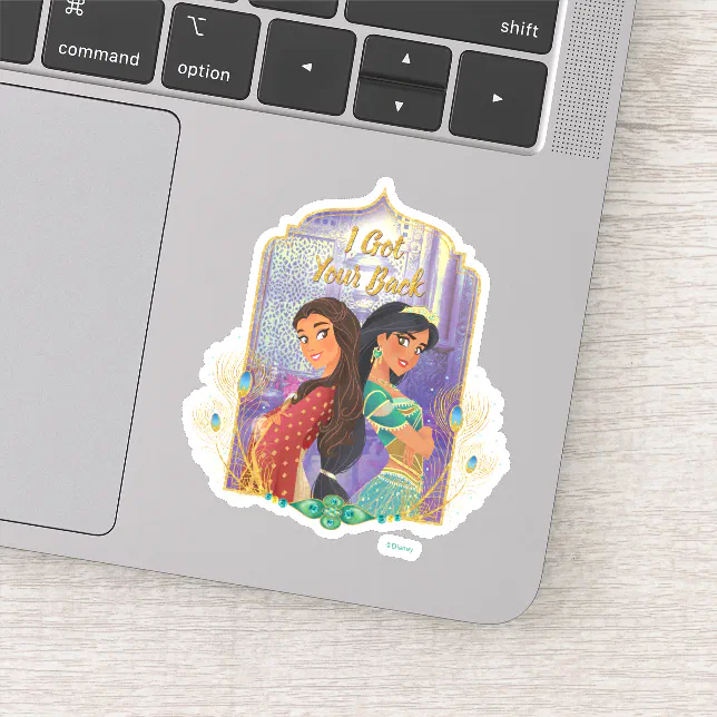 Aladdin | Dalia And Jasmine Sticker | Zazzle