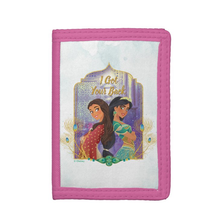 Aladdin | Dalia And Jasmine Trifold Wallet | Zazzle