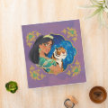 Aladdin | Jasmine And Raja Jewelled Graphic 3 Ring Binder | Zazzle