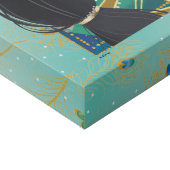 Aladdin | Jasmine Side Profile Graphic Faux Canvas Print | Zazzle