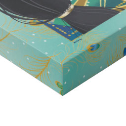 Aladdin | Jasmine Side Profile Graphic Faux Canvas Print | Zazzle