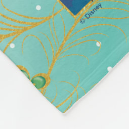 Aladdin | Jasmine Side Profile Graphic Fleece Blanket | Zazzle