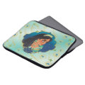 Aladdin | Jasmine Side Profile Graphic Laptop Sleeve | Zazzle