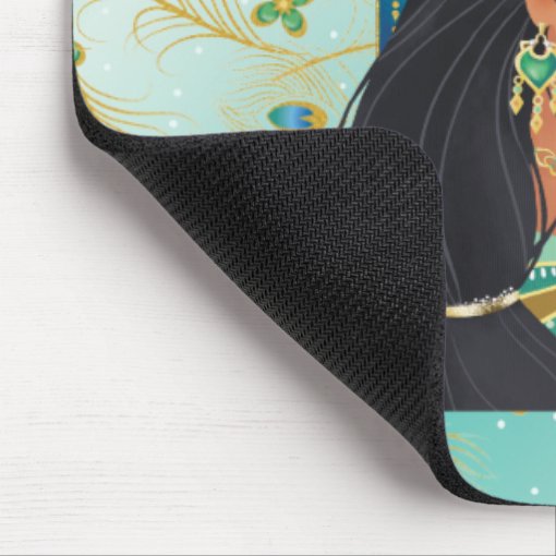 Aladdin | Jasmine Side Profile Graphic Mouse Pad | Zazzle