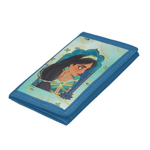 Aladdin | Jasmine Side Profile Graphic Trifold Wallet | Zazzle