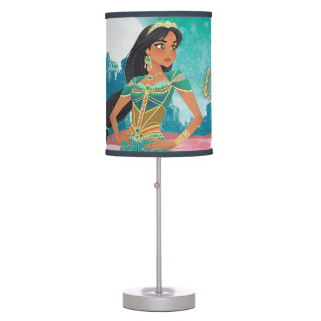 Aladdin | Jasmine "Woman of Many Dreams" Table Lamp | Zazzle