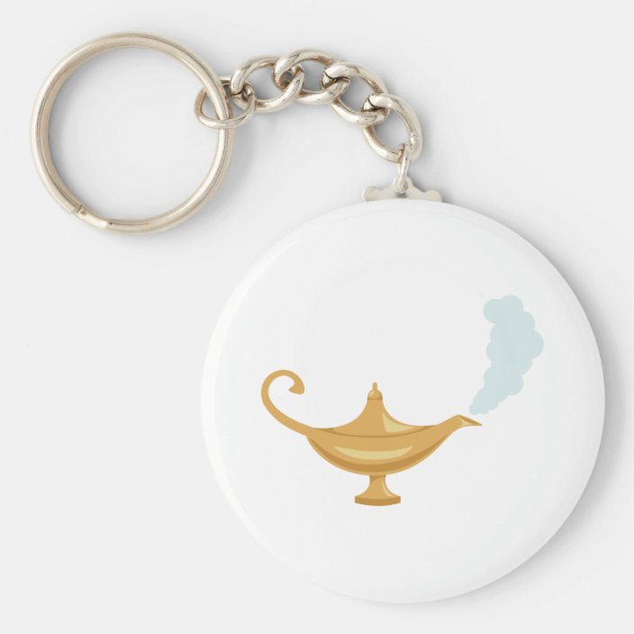 Aladdin's Lamp Keychain | Zazzle.com